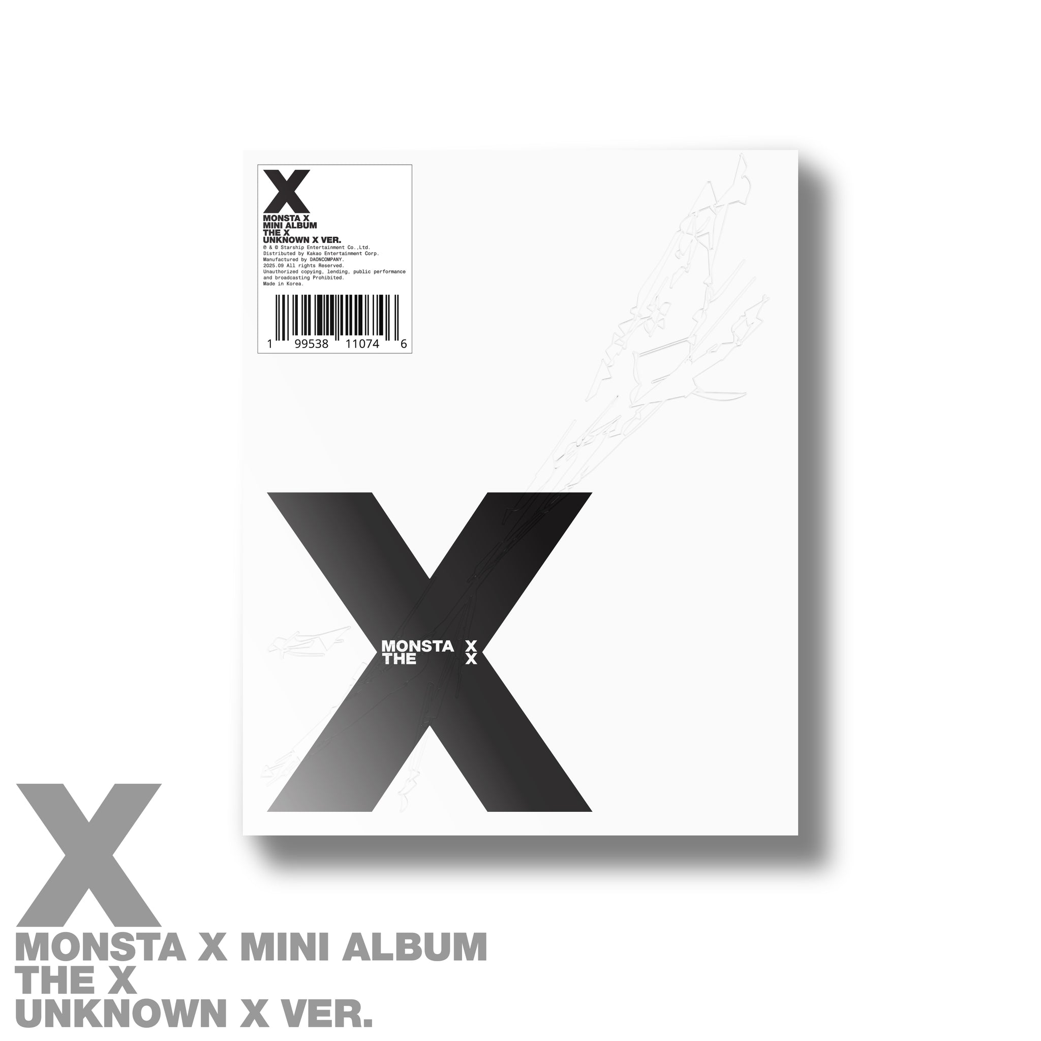 THE X – UNKNOWN X VER. (Signed) – MONSTA X